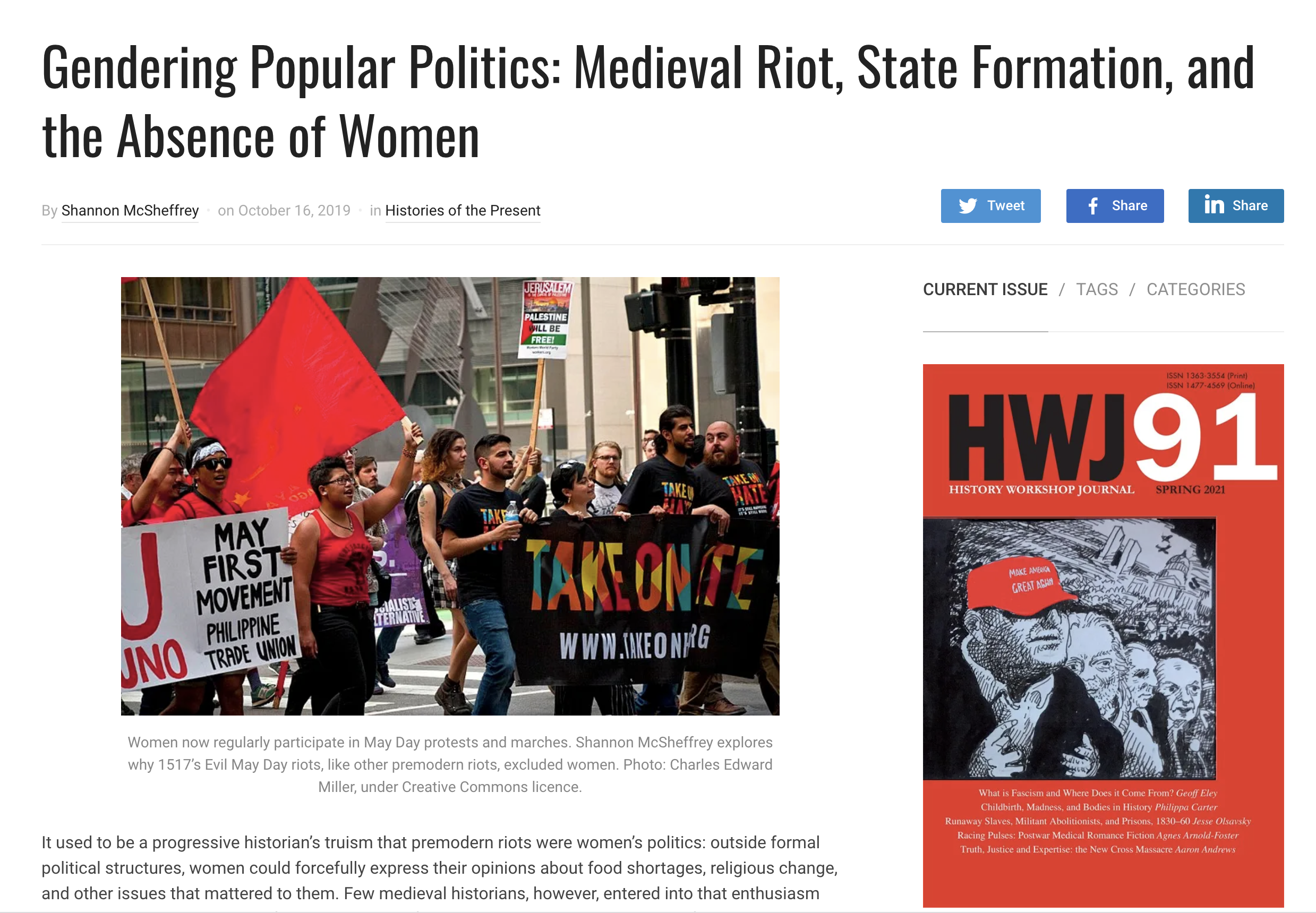 Publications | Evil May Day 1517
